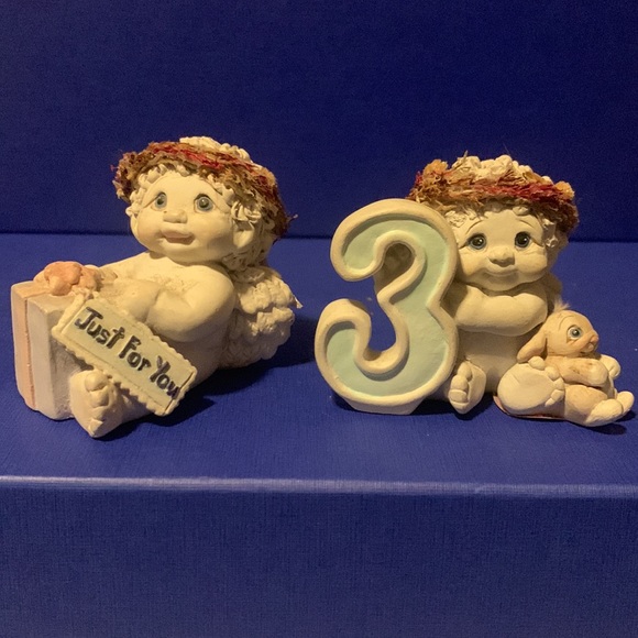 Dreamsicles | Art | Dreamsicles Cherab Or Angel Figurine Pair | Poshmark